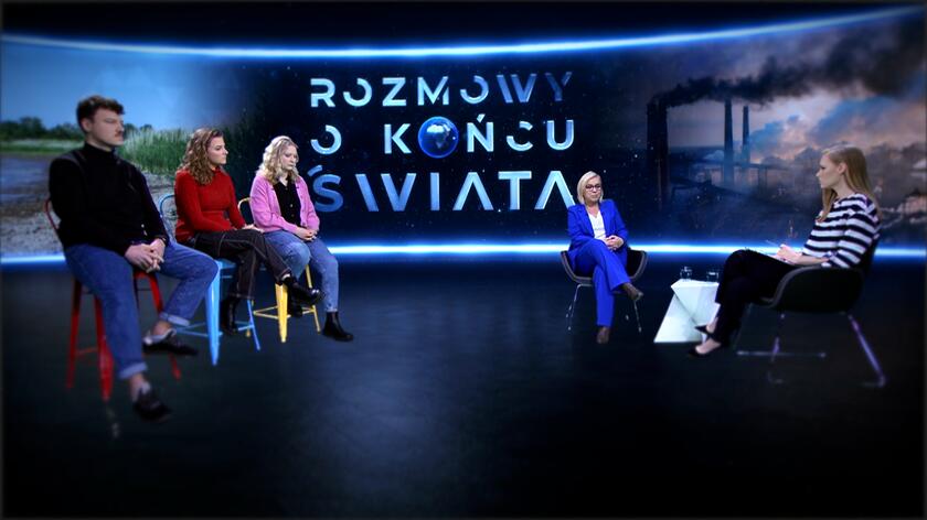 Ministra klimatu i środowiska Paulina Hennig-Kloska w programie "Rozmowy o końcu świata"