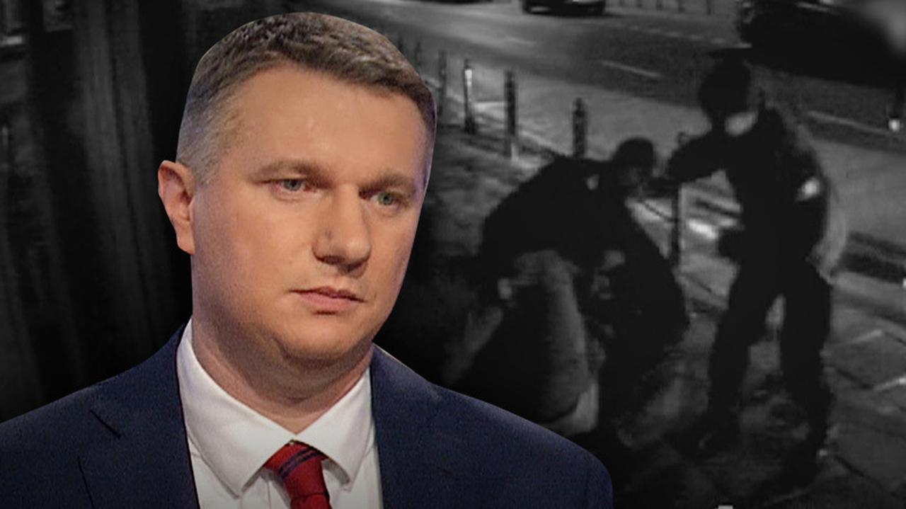 Przemysław Wipler nie przeprosił policjantów za bójkę Przemysław Wipler nie przeprosił policjantów za bójkę