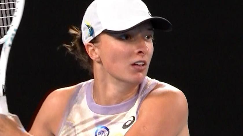 Iga Świątek jest już w kolejnej rundzie Australian Open